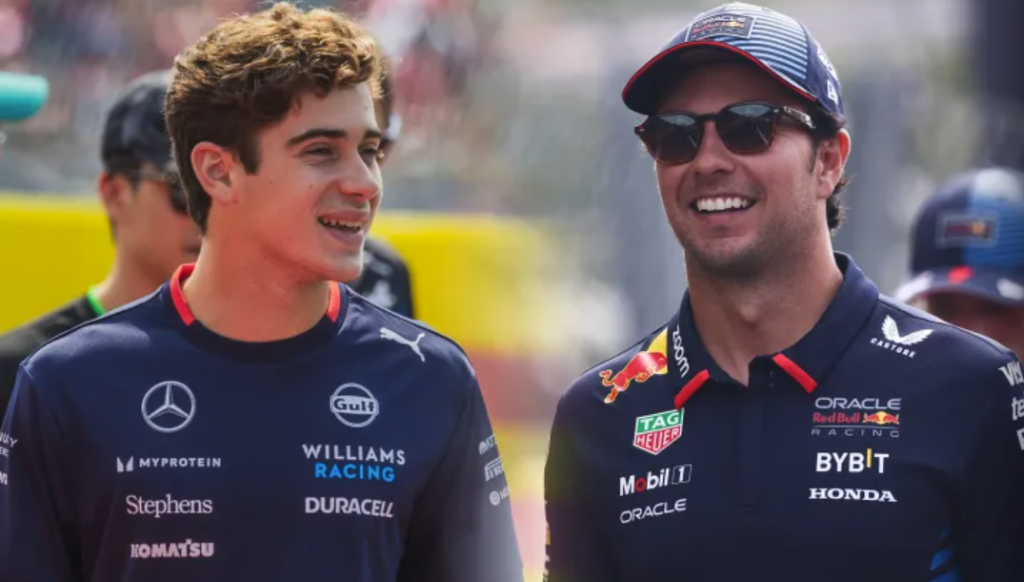 El enorme elogio de Checo Pérez a Franco Colapinto por su sacrificio para llegar a la Fórmula 1 ...